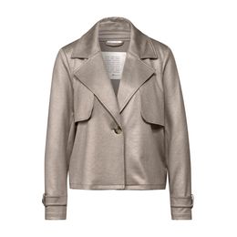 Street One Jacke Damen Gr&ouml;&szlig;e XS beige / dunkelbeige