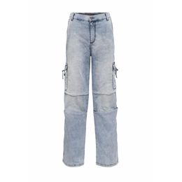 Cipo & Baxx Cipo & Baxx Jeans 'WD544' Baggy leichte Sommerjeans in Relaxed Fit Damen Gr&ouml;&szlig;e 29 hellblau