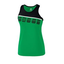 Erima Sporttop Damen Gr&ouml;&szlig;e XL grasgr&uuml;n / schwarz / wei&szlig;