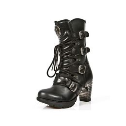 New Rock Stiefelete 'M-TR003-S1' Herren Gr&ouml;&szlig;e 39 schwarz Winterschuhe