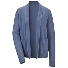 Madeleine Mode Madeleine Strickjacke Damen Gr&ouml;&szlig;e XXL/XXXL rauchblau