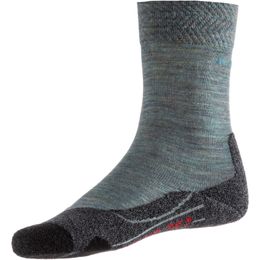 Falke Wandersocken 'TK2 Melange' Damen Gr&ouml;&szlig;e 39/40 grau