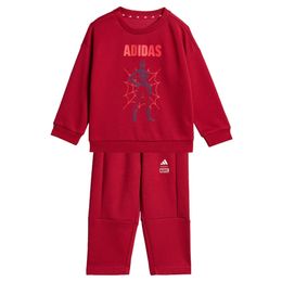 adidas Sportswear Set 'ADIDAS MARVEL SPIDER-MAN' Jungen Gr&ouml;&szlig;e 80 navy / knallrot / hellrot / wei&szlig;