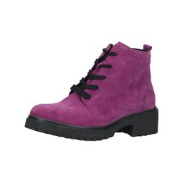 Waldl&auml;ufer Waldl&auml;ufer Schn&uuml;rstiefelette 'Luise' Damen Gr&ouml;&szlig;e 39 fuchsia / schwarz Winterschuhe