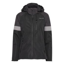 North Bend Funktionsjacke 'Toana' Damen Gr&ouml;&szlig;e 5XL grau / schwarz