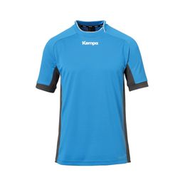 Kempa Funktionsshirt Herren Gr&ouml;&szlig;e M blau / anthrazit / wei&szlig;
