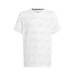 adidas Performance T-Shirt Jungen Gr&ouml;&szlig;e 152 grau / wei&szlig;