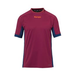 Kempa Funktionsshirt 'Prime' Herren Gr&ouml;&szlig;e L marine / orange / bordeaux