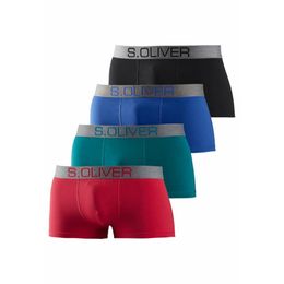 s.Oliver Boxershorts Herren Gr&ouml;&szlig;e M blau / t&uuml;rkis / rot / schwarz