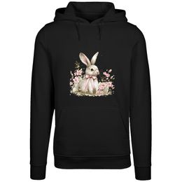 F4NT4STIC Sweatshirt 'Niedlicher Osterhase mit Blu' Damen Gr&ouml;&szlig;e 4XL mischfarben / schwarz