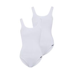 Skiny Bodysuit Damen Gr&ouml;&szlig;e S wei&szlig;