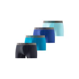 s.Oliver Boxershorts Herren Gr&ouml;&szlig;e XL marine / t&uuml;rkis / royalblau / hellblau / graumeliert