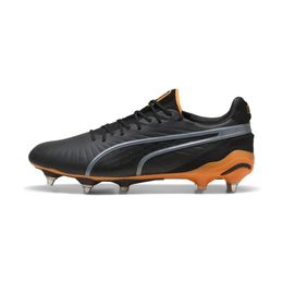 Puma Fu&szlig;ballschuh 'King Ultimate' Herren Gr&ouml;&szlig;e 45 orange / schwarz / silber