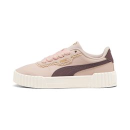 Puma Sneaker M&auml;dchen Gr&ouml;&szlig;e 36 gold / aubergine / rosa