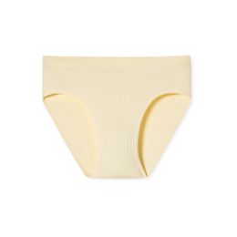 Schiesser Slip ' Seamless Rib ' Damen Gr&ouml;&szlig;e L gelb