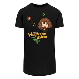 F4NT4STIC T-Shirt 'Harry Potter Hermione Granger Wingardium Leviosa Junior' Herren Gr&ouml;&szlig;e XXXL braun / goldgelb / gr&uuml;n / schwarz