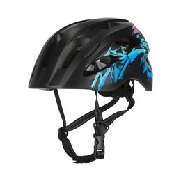 Crazy Safety Fahrradhelm 'Cool Grafitti' Jungen Gr&ouml;&szlig;e 54/56 blau / schwarz