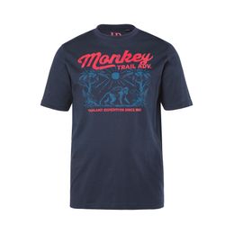 JP1880 T-Shirt Herren Gr&ouml;&szlig;e 8XL navy / azur / rot