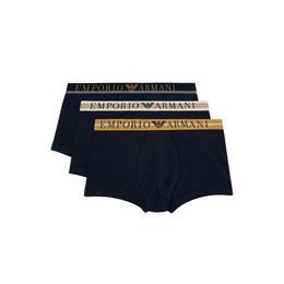 Emporio Armani Boxershorts Herren Gr&ouml;&szlig;e L gold / schwarz / wei&szlig;