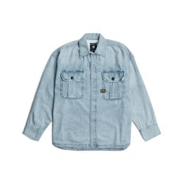 G-Star Raw G-star Hemd 'Pleated' Herren Gr&ouml;&szlig;e XS blue denim