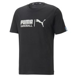 Puma Funktionsshirt Herren Gr&ouml;&szlig;e L schwarz / wei&szlig;