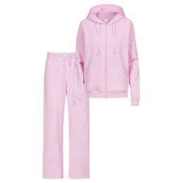 Mey Pyjama 'Mellow Cotton' Damen Gr&ouml;&szlig;e L rosa Winterkleid