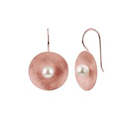 NENALINA Ohrringe Damen Gr&ouml;&szlig;e One Size rosegold / perlwei&szlig;