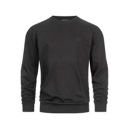 INDICODE Jeans Sweatshirt 'Holt' Herren Gr&ouml;&szlig;e S schwarz