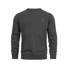 INDICODE Jeans Sweatshirt ' Holt ' Herren Gr&ouml;&szlig;e M grau