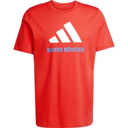 adidas Performance Funktionsshirt 'FC Bayern M&uuml;nchen' Herren Gr&ouml;&szlig;e XL blau / rot / wei&szlig;