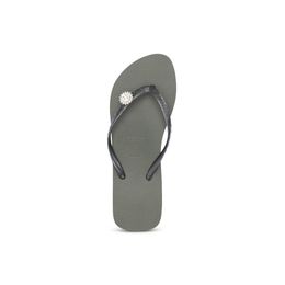 Uzurii Luxury Footwear Slipper 'Army' Damen Gr&ouml;&szlig;e 39.5 oliv