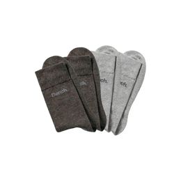 Bench Socken Herren Gr&ouml;&szlig;e 39/42 grau / dunkelgrau