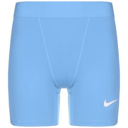 Nike Sportunterhose 'Strike Pro' Damen Gr&ouml;&szlig;e S blau / wei&szlig;