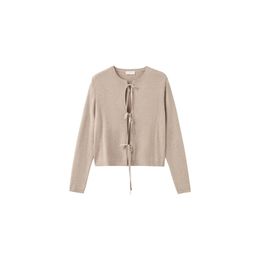MANGO TEEN Strickjacke 'Curry' Damen Gr&ouml;&szlig;e XXS sand
