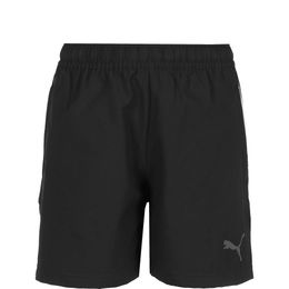 Puma Sportshorts 'Teamliga Sideline' Jungen Gr&ouml;&szlig;e 176 grau / schwarz / wei&szlig;