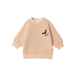 Liliput Sweatshirt 'Fledermaus schwarz Boo' Jungen Gr&ouml;&szlig;e 74/80 beige