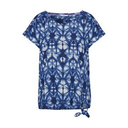 Cecil Bluse Damen Gr&ouml;&szlig;e L blau / wei&szlig;
