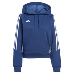 adidas Performance Sportsweatshirt 'Tiro 24' Damen Gr&ouml;&szlig;e XL/XXL blau / wei&szlig;
