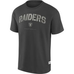 Fanatics T-Shirt 'Las Vegas Raiders' Herren Gr&ouml;&szlig;e L grau / hellgrau