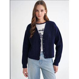 Mixray Strickjacke Damen Gr&ouml;&szlig;e S/L marine