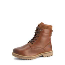 Travelin Schn&uuml;rstiefelette 'Larvik' Damen Gr&ouml;&szlig;e 42 cognac Winterschuhe