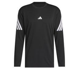 adidas Performance Funktionsshirt 'Crazy Lite' Herren Gr&ouml;&szlig;e M schwarz / wei&szlig;