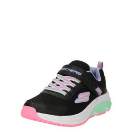 Skechers Sneaker M&auml;dchen Gr&ouml;&szlig;e 35 jade / flieder / hellpink / schwarz