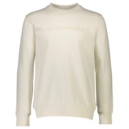 LINDBERGH Sweatshirt Herren Gr&ouml;&szlig;e XL beige / wei&szlig;