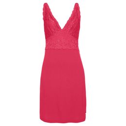 Lascana Neglig&eacute; Damen Gr&ouml;&szlig;e 44/46 cranberry