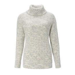 Aniston Casual Pullover Damen Gr&ouml;&szlig;e XS/S creme / grau
