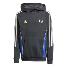 adidas Performance Sportsweatshirt 'Messi' Jungen Gr&ouml;&szlig;e 116 blau / gelb / anthrazit / hellgrau