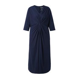 Ulla Popken Kleid Damen Gr&ouml;&szlig;e 66/68 marine Winterkleid