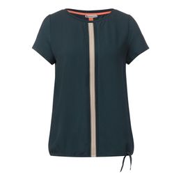 Street One Shirt Damen Gr&ouml;&szlig;e XXL beige / petrol / wei&szlig;