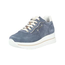 Nero Giardini Sneaker Damen Gr&ouml;&szlig;e 36 taubenblau / wei&szlig;